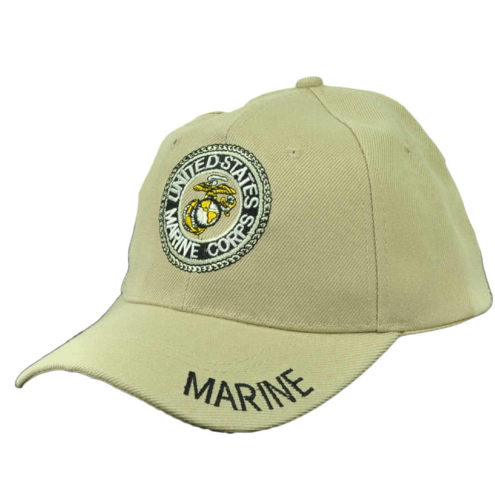 U.S United States Marine Corps Marines Military Adjustable Hat Cap USMC ...