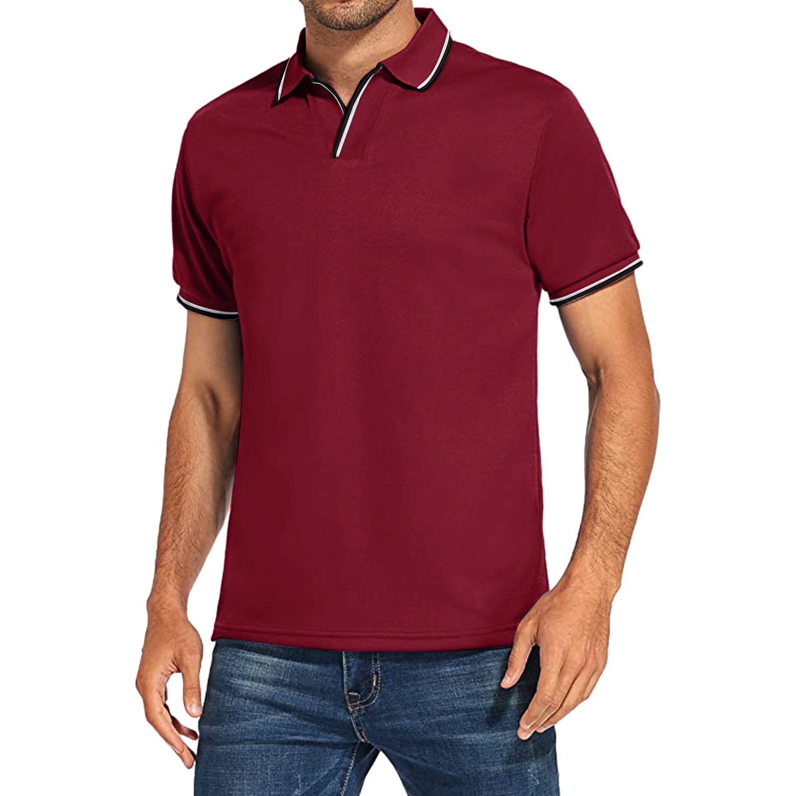 Click here for Unbranded Polo Shirts For Men fashion Mens Casual... prices