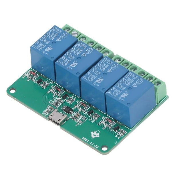 Channel Relay Module,4 Channel Relay Module USB Relay Module Relay ...