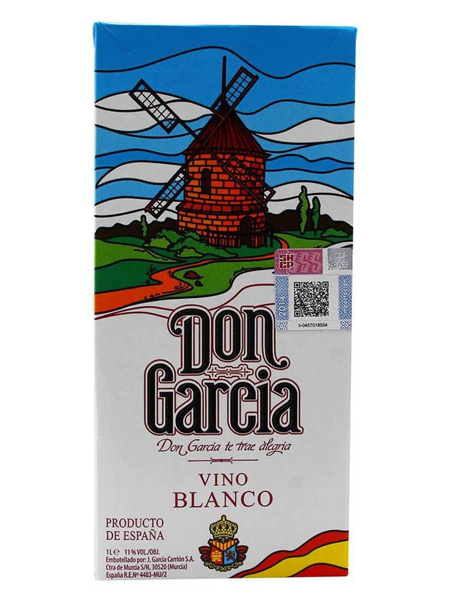 Pack de 2 Vino Blanco Don Garcia Tetra Brick 1 L Don Garcia Tetra Brick ...