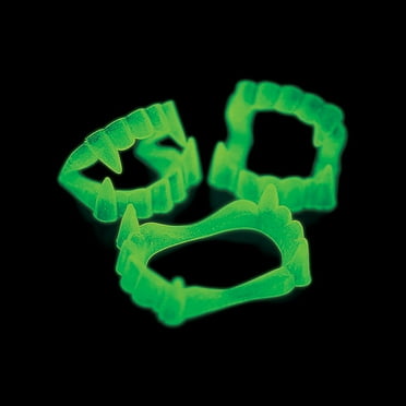 Soft Plastic Neon Teeth - Apparel Accessories - 144 Pieces - Walmart.com