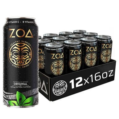 ZOA Zero Sugar Energy Drink Original- 473 ML - Walmart.ca