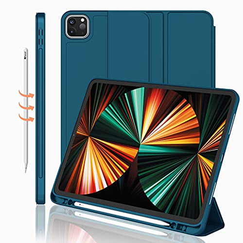 Open Box IMIEET IPAD PRO 12.9 INCH STANDING TRIFOLD CASE 2022(6th GEN ...