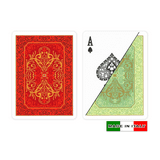 DA VINCI Persiano, Italian 100% Plastic Playing Cards, 2 Deck Set Poker ...
