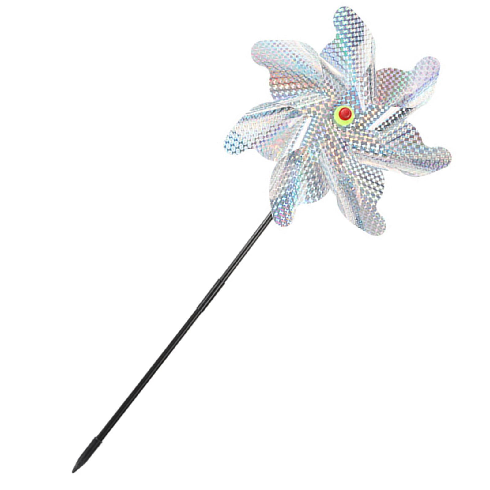 Reflective Pinwheel Wind Pin Wheel Bird for Garden - Walmart.com