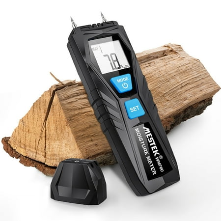 MESTEK WM700 Wood Moisture Tester Handheld Temperature Humidity Meter ...