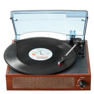 EYESEN Vinyl Record Player with Built-in Bluetooth Receiver 3 Speed ...