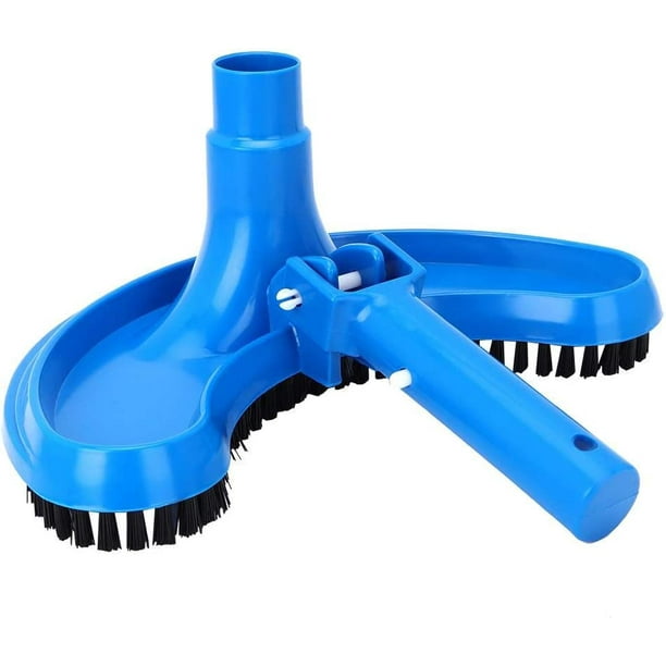 Curved Pool Vacuum Brush Head, Flexible Half Moon Pool Vacuum Head ...