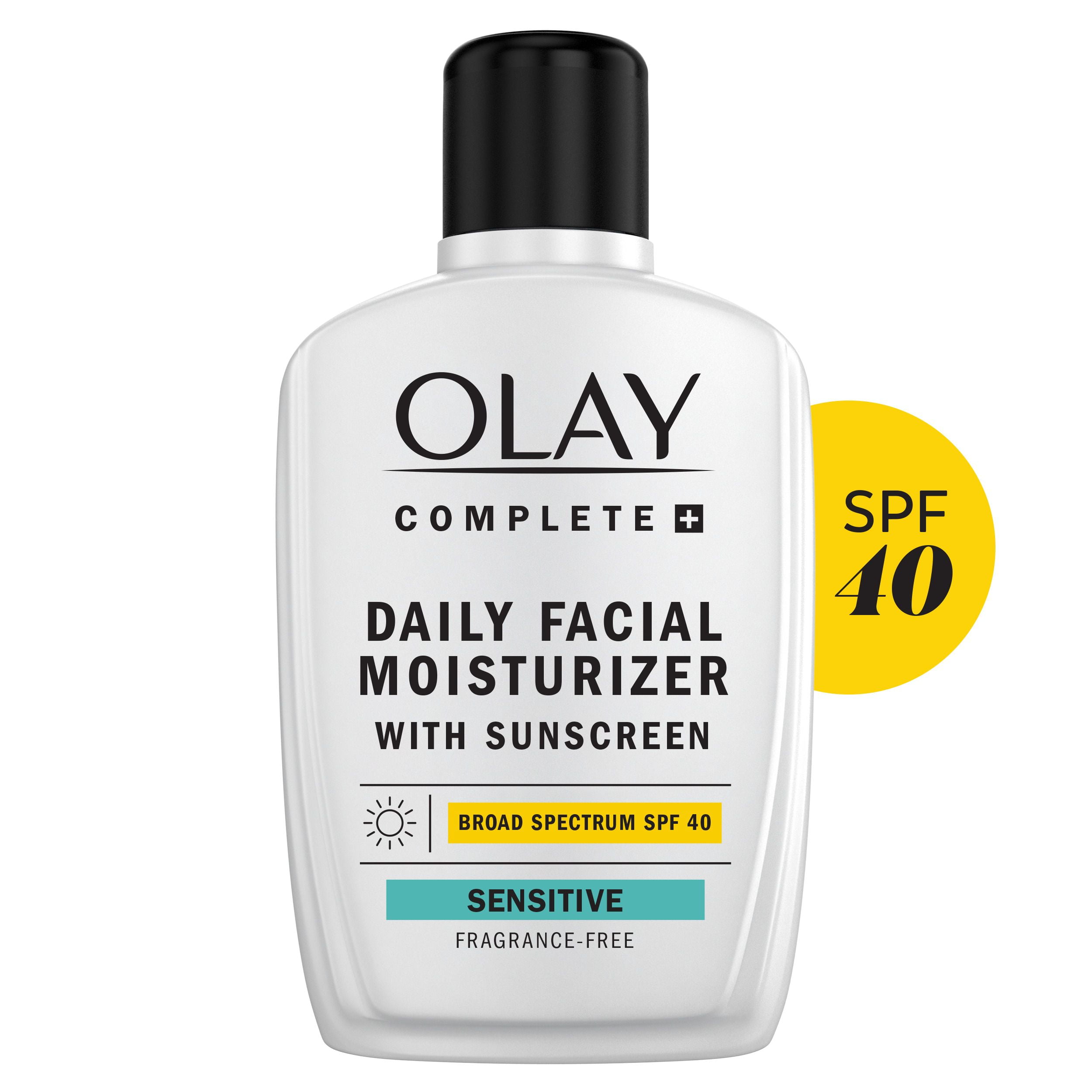 Olay Complete+ Daily Facial Moisturizer with Sunscreen SPF 40 ...