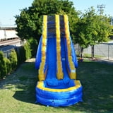 JumpOrange Melting Arctic Commercial Grade Inflatable Water Slide with ...