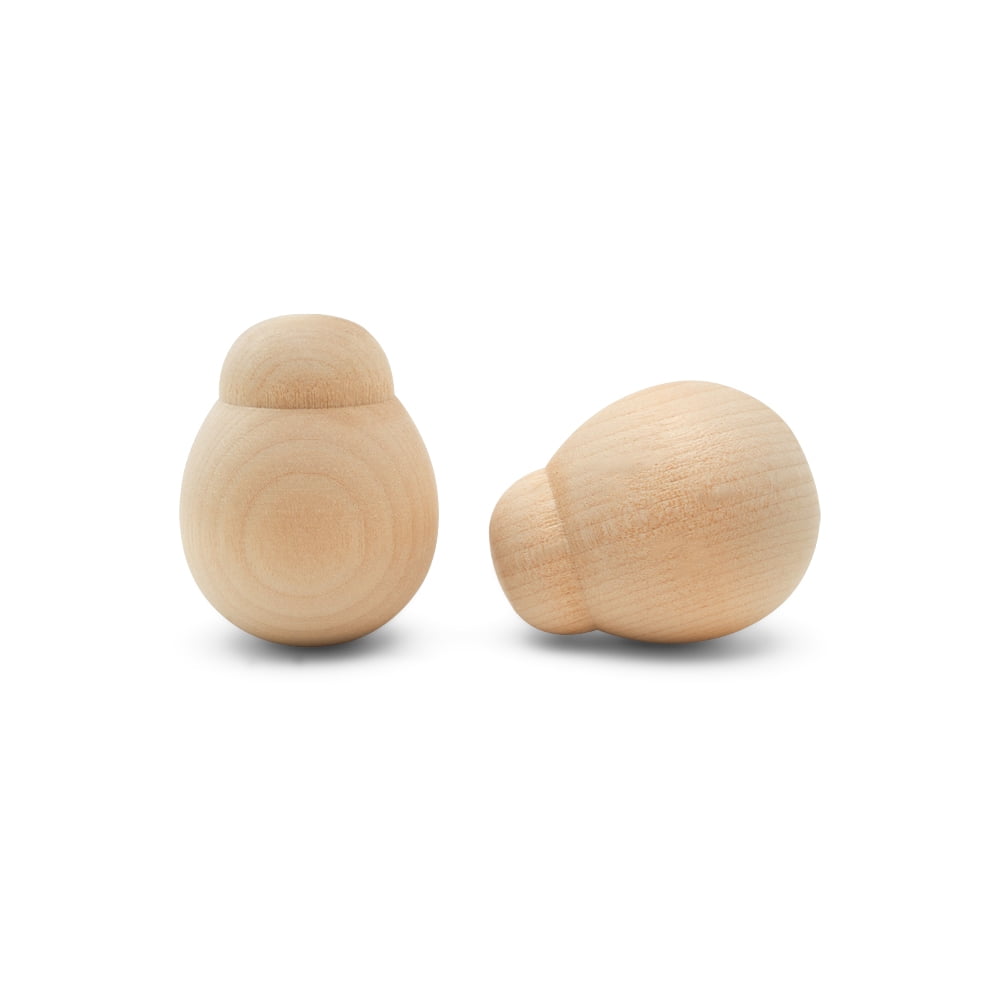 Small Peg Dolls, Use as Ladybugs or Bees for Crafts, 100 1-7/8 Inch ...