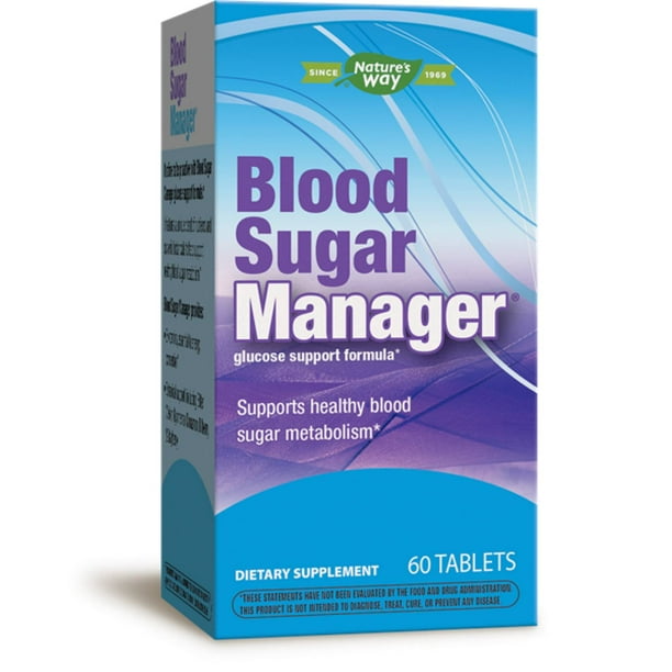 Control de Azucar en la Sangre Nature's way Blood Sugar Manager 60 ...