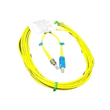 5M Leviton Fiber Optic Single-Mode Simplex Patch Cable Cord ST SC UPC ...