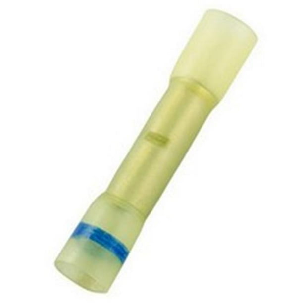 Morris 12341 Heat Shrinkable Nylon Reducing Butt Splice Connector, 12 ...
