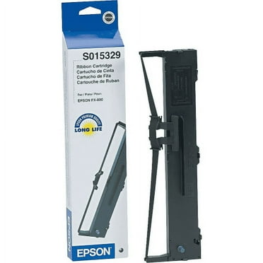 Epson S041220 Black Fabric Ribbon Cartridge - 8750 - Walmart.com