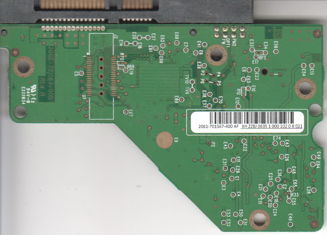 WD6401AALS-00J7B1, 2061-701567-400 AF, WD SATA 3.5 PCB - Walmart.com