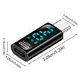 Lona Usb C Adapter With Digital Display 40gbps 140w Type C Adapter Fast Charging Plug And Play