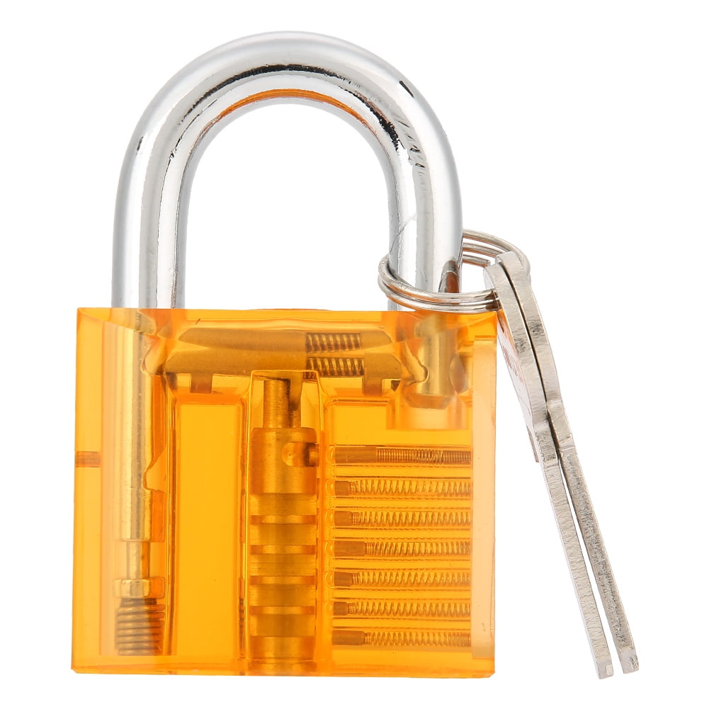Candado acrílico Transparente NikouMX Candado con llave alta capacidad ...