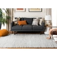 SAFAVIEH Rag Robynne Striped Cotton Area Rug, Grey, 3' x 5' - Walmart.com