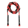 Pure Fitness 9ft Beaded Jump Rope, Red - Walmart.com
