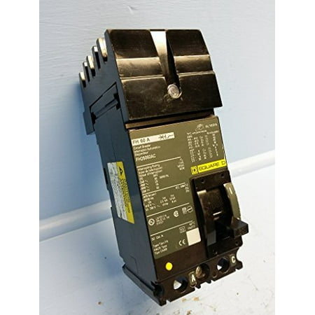 SCHNEIDER ELECTRIC 600-VOLT 60-AMP FH26060AC Molded CASE Circuit ...