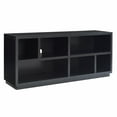 Evelyn&Zoe Bowman TV Stand for TV's up to 65", Black Grain - Walmart.com