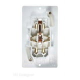 RV Designer S811 Dual AC Self-Contained Outlet With Cover-Plate - White ...