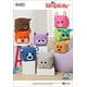 Simplicity One Size Stuffed Cube Animals Pattern, 1 Each - Walmart.com