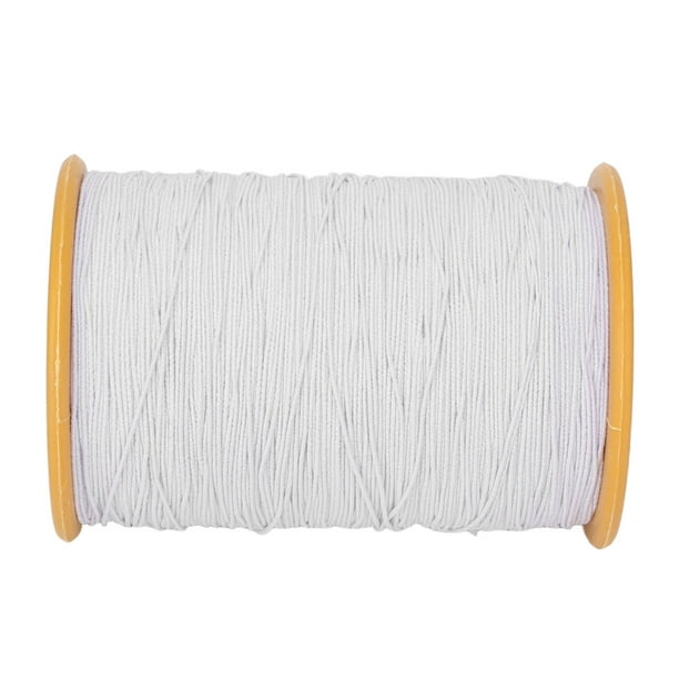 Bracelet String, Elastic Cord White 0.5mm Simple Operation For Jewelry ...