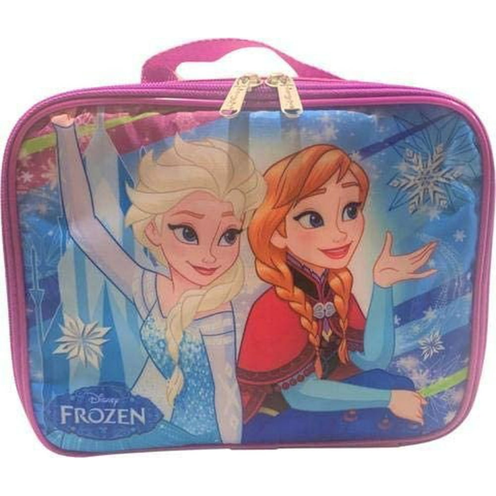 Frozen Anna & Elsa Insulated Lunch Box - Walmart.com - Walmart.com