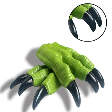 Electronicheart 1 pair Dinosaur Hand Puppet Toys Plastic Dinosaur Claws ...