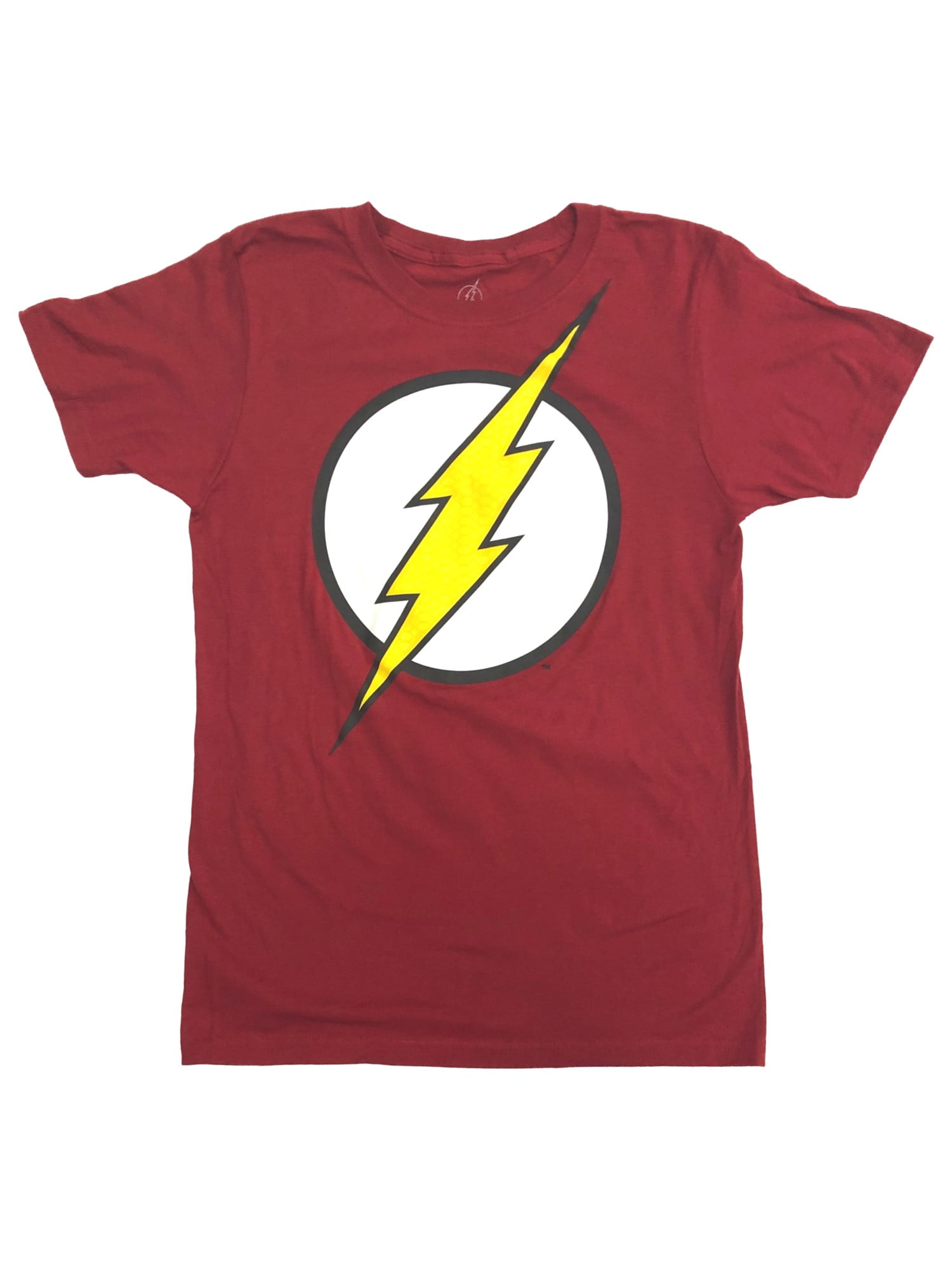 The Flash Boys Red Short Sleeve Super Hero Tee Shirt T-Shirt Medium ...