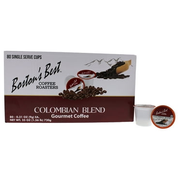 Boston's Best Coffee Shop Blend Coffee, Single Serve Cups, 42 ct ...