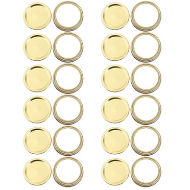 TSV 24pcs Mason Jar Replacement Rings, 70mm Regular Mouth, Rustproof ...