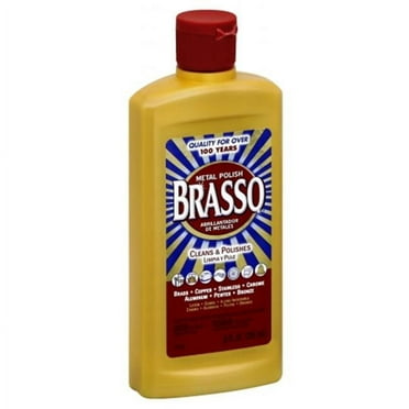 Brasso Liquid Multi Purpose Metal Polish and Cleaner, 8oz Each ...