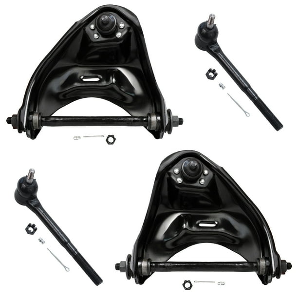 Detroit Axle - Front Upper Control Arms w/Ball Joints Outer Tie Rods ...
