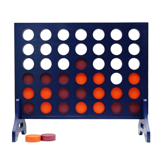 Tailgating Pros Premium Giant Four in a Row with Carrying Case - Jumbo ...