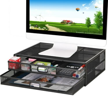 The Home Edit 4 Piece Office Desktop Edit, Clear Plastic Storage System ...