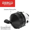 Zebco, Bite Alert Spincast Reel and Fishing Rod Combo, 7-Foot 2-Piece ...