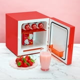 New Hello Kitty Red Cooler Mini Fridge 6.7L Single Door 9 Can ACDC ...