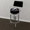 Trademark Gameroom NBA NBA Logo with All Teams Bar Stool with Back Rest ...