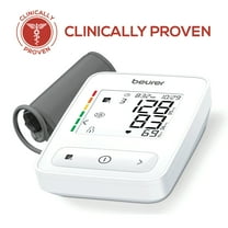 Oxiline Pressure XS Pro Smart Blood Pressure Monitor, Bluetooth, Wide Cuff, OLED Display ...