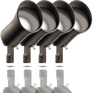 John Timberland Teka 3 3/4"W Black LED In-Ground Landscape Lights Set ...