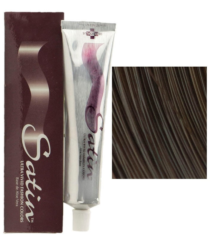 Satin Colors Hair - Satin Colors 4N Brown - Walmart.com - Walmart.com