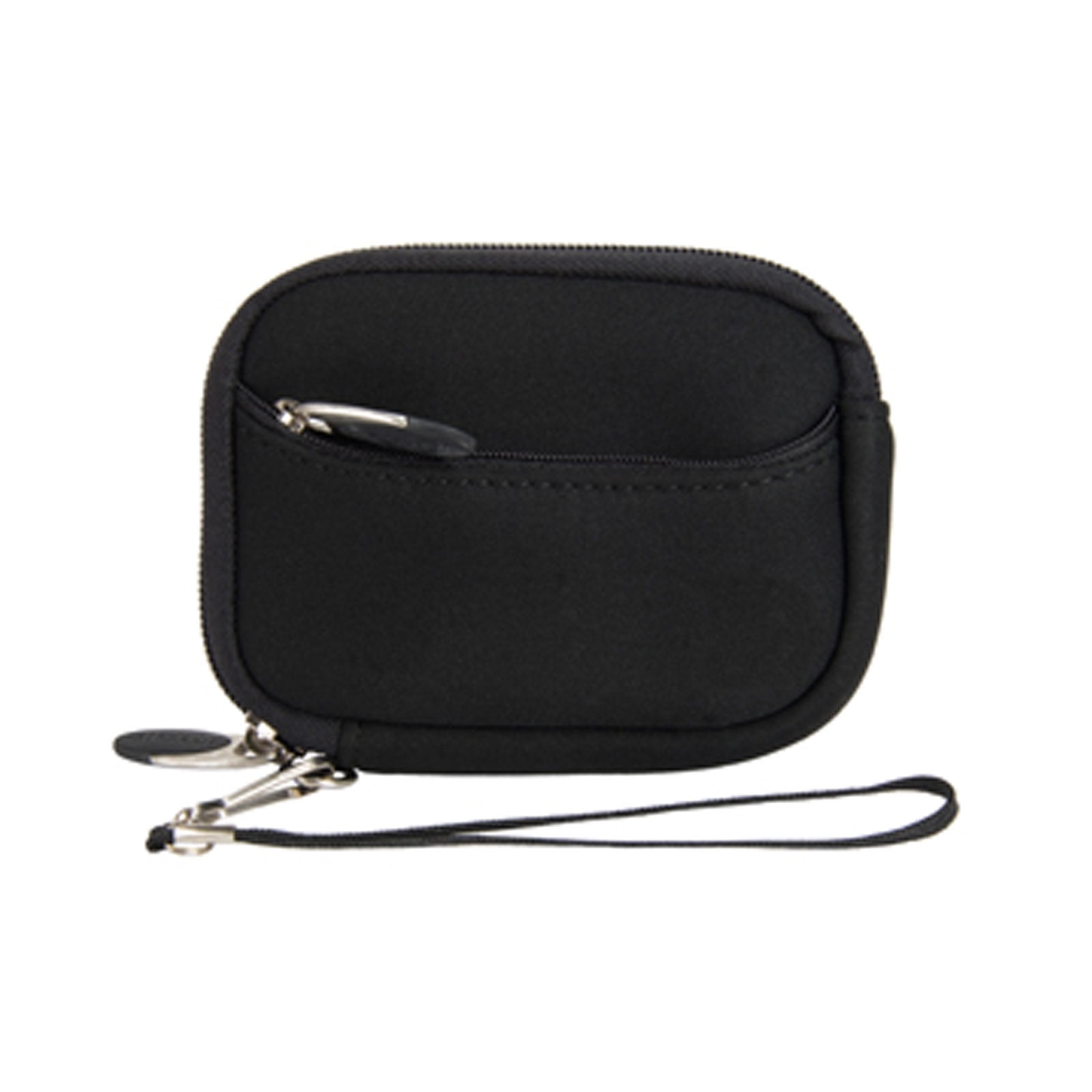 Water Resistant Neoprene Sleeve Black Pouch Bag with External Pocket ...