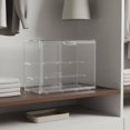 JWQFBC Transparent Handbag Display Case Stackable Clear Acrylic Bag Box ...