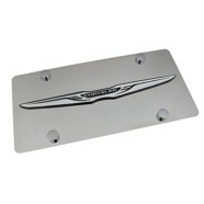 Chevy Malibu Dual Logo License Plate (Carbon Black) - Walmart.com