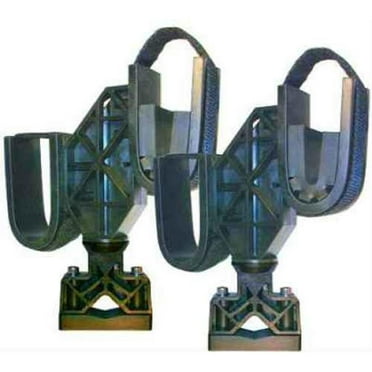 RUGGED GEAR FLOOR MOUNT GUN RACK BLACK METAL UNIVERSAL - Walmart.com