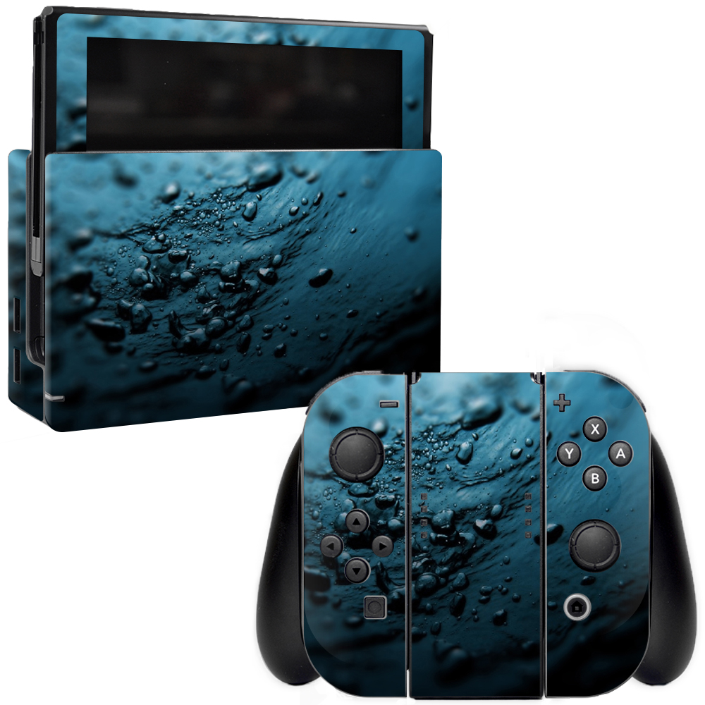 Skin Decal Wrap Compatible With Nintendo Switch Blue Storm - Walmart.com
