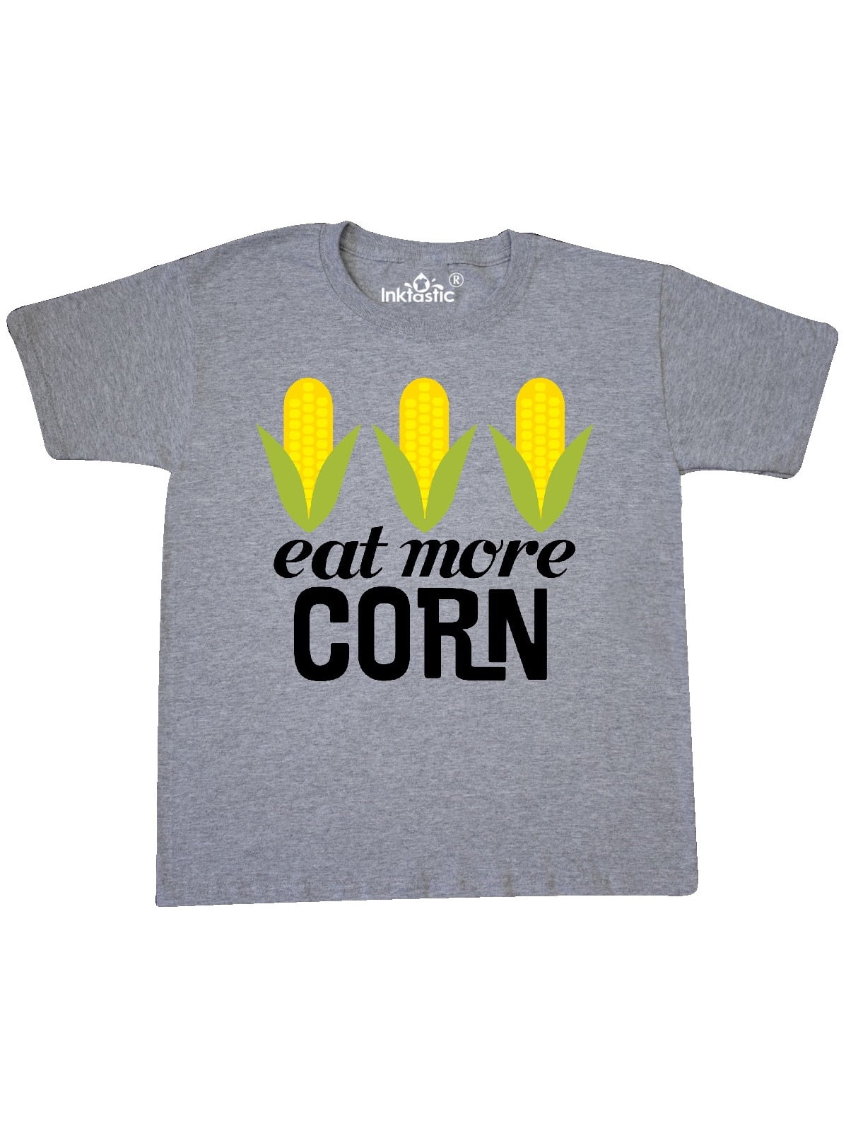 Inktastic Eat More Corn Youth T-Shirt - Walmart.com